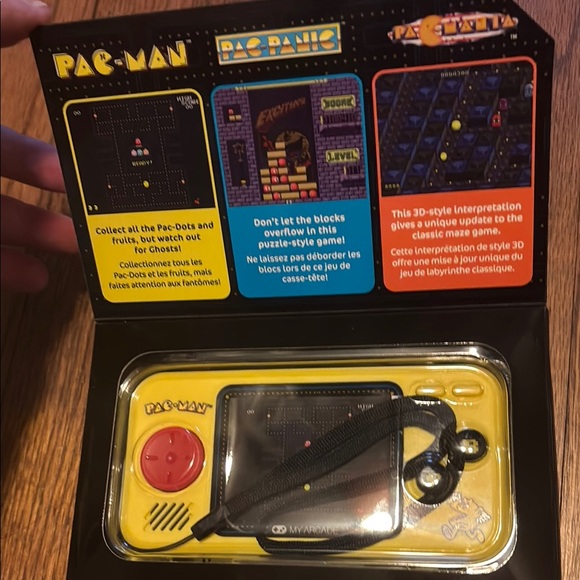 Arcade | Video Games & Consoles | Pac Man Arcade Yellow Handheld ...
